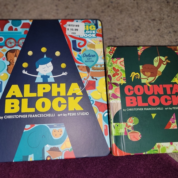 Abrahams appleseed | Toys | Alphablock And Countablock Books | Poshmark